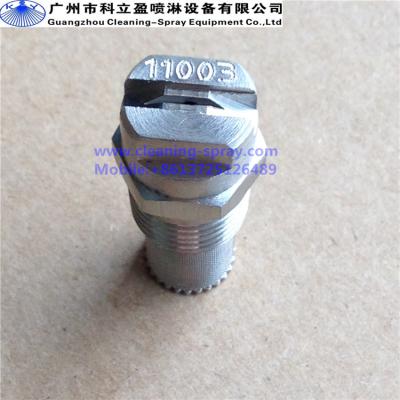 China H-VVL series small capacity Vee jet flat fan nozzle with built-in strainer for sale