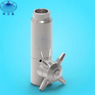 China Max.tank diameter 20m, DG20 316L stainless steel 360 spray 3D rotating tank cleaning nozzle for sale