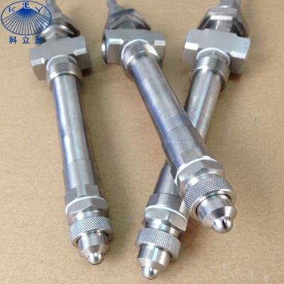 China 303 ss Flat spray round type pressure set-ups air atomizing spray nozzle for Atomization of viscous liquids for sale