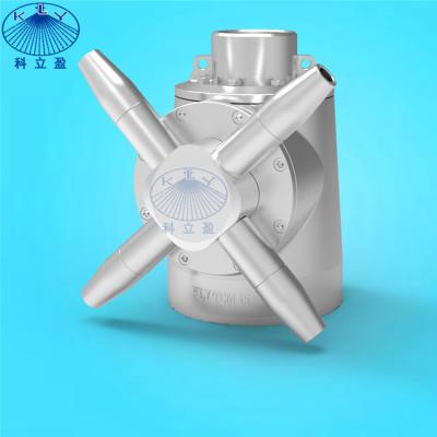 China TCM15 high impact 360 spray tank jet 3D rotary jet head automatic marine tank cleaning machine for sale