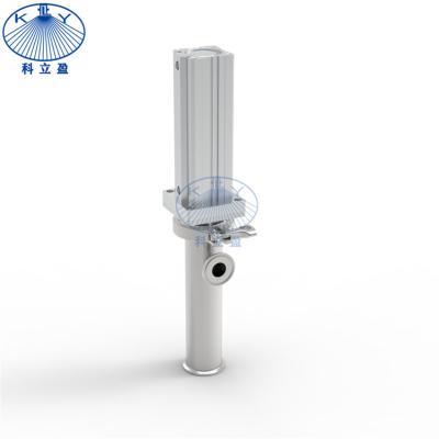 China Stainless steel CIP rotary retractable spray nozzle for cleaning of pipes for sale