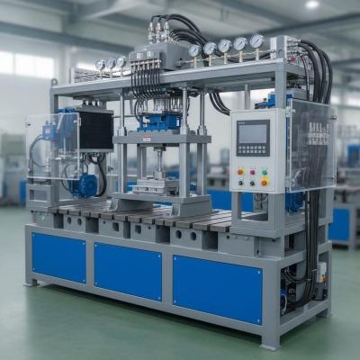 China Hydraulic Cylinder Test Bench with 1000 Bar Max Pressure, 10 Tons Max Load Capacity, and 5°C to 45°C Operating Temperature for sale