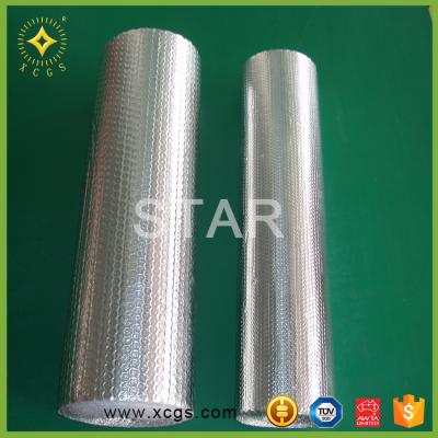 China Reflective Double Aluminum Foil Backed Bubble Insulation for Construction Building for sale