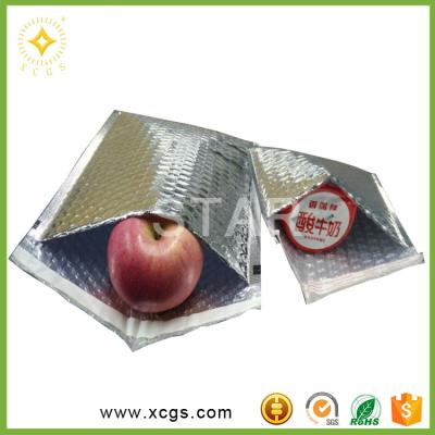 China Cold Pack Insulated Foil Bags Heat Reflective Foil Lined Bags Solar cooker insulated bag for sale