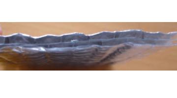 China aluminum foil coated PE bubble heat and thermal insulation materials for roof wall and floor for sale