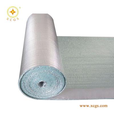 China High reflective Insulation Aluminum Foil Foam Heat Insulation Material/XPE Radiant Barrier Roof Building for sale