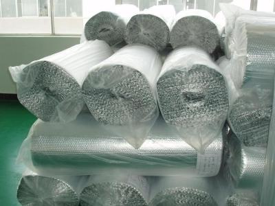 China Double-sided Reflective Fireproof Aluminium Foil Bubble Foil Roof Insulation Building Thermal Materials for sale