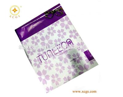 China Poly shipping envelopes plastic postage bag custom matte black poly mailer bag for sale