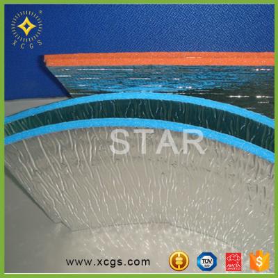 China Aluminum foil XPE foam insulation for wall waterproof and reflective building material for sale