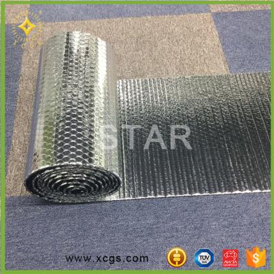 China Double Aluminium Foil Heat Reflective Material Heat Insulating Bubble Material for sale