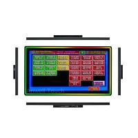 China 5ms Adjustable Brightness Gaming Touch Screen With Scratch Resistant Side Edge LED Bezel for sale