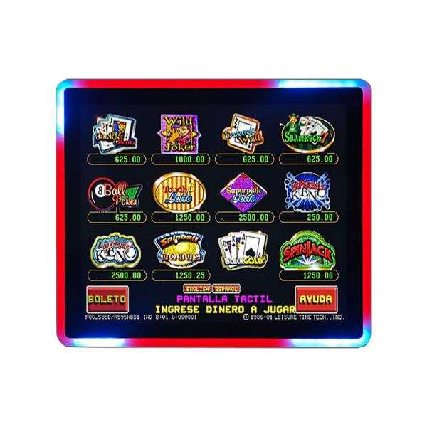 Quality 19 Capacitive Touch Screen Monitor LED Lights Ring For POG/WMS Gaming Monitor for sale