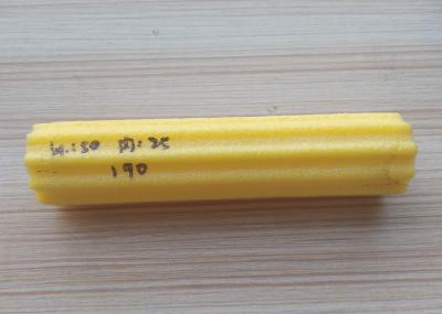 China Factory price sale soft eva 1/2 foam tube with good quality yellow for sale