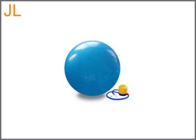 China Good quality 55cm blue color PVC  yoga ball Fitball yoga Gym Ball for sale