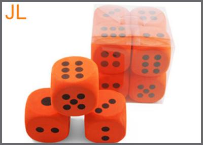 China Good quality factory made  orange color eva dice for children for sale