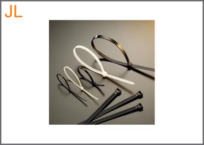 China Different length white or black nylon cable tie for sale