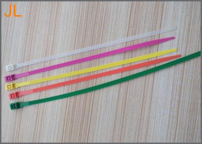China 3.6*400mm dimension different color nylon self-locking cable tie for sale