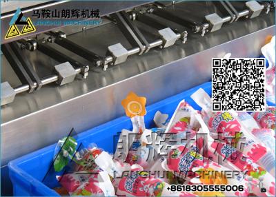 China Upgrade Semi-automatic Mixing Flavor Milk Filling Machine for Pre-shaped Pouch for sale