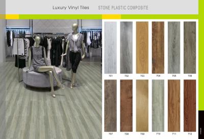 China Home Space Commercial SPC Vinyl Flooring 2mm 18