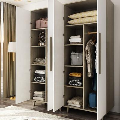 Cina Rifinitura di legno della melammina del gabinetto di stoccaggio del guardaroba della mobilia della camera da letto squisita in vendita