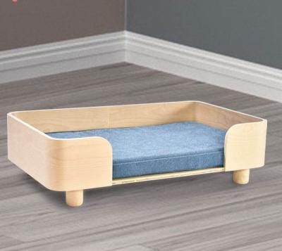 Cina Cane di legno sostenibile Sofa Bed dell'OEM in vendita