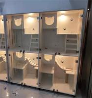 China Customized Multilayer Luxury Solid Wood Cat Villa Multifunction Durable for sale