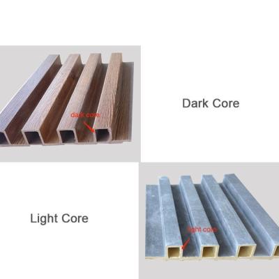 China Modern Wpc Louvers Wall Panel 2900mm Wpc Ceiling Cladding PVC Covering for sale