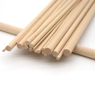 Cina Birch Circular Pin Pine BSCI Solid Wood Stick For Home Decoration Tools in vendita