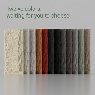China PU Artificial Stone Wall Panel Polyurethane Mushroom Stone 3D Decorative Stone Wall Panel Te koop