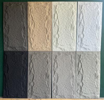 Cina Light Weight Outdoor Exterior Decorative PU Faux Rock Polyurethane Stone Panel 3D PU Stone Wall Panel in vendita