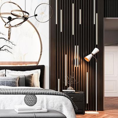 China Indoor wall decoration fireproof fluted decor pared wpc panel composite pvc wall panel wpc wall panel for sale