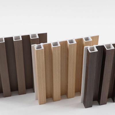 China Best Price Wpc Wall Cladding Panels Newly Design Fluted Wall Interior Wall Decoration for sale