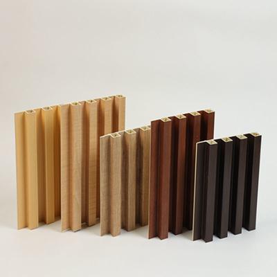 China Modern WPC Outdoor Wall Panel Waterproof Fireproof Moisture Prooof Composite Siding Cladding for Household Entertainment for sale