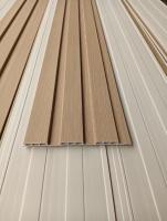 China Customizable Styles Multiple Color Waterproof Fireproof Wood Composite WPC Wall Panel for sale