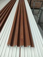 China Customizable Styles Multiple Color Waterproof Fireproof Wood Composite WPC Wall Panel for sale