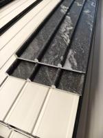 China WPC Solid Wall Panel Co-Extrusion Waterproof Wall Cladding Wood Grain Interior Decorative Panel Quick Installation for sale