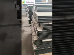 Diy vloer Wpc Outdoor Patio tegels Dek Hout Plastic Composite Dektegel