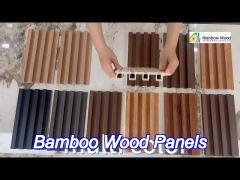 Fabbrica all'ingrosso 5 e 8 mm Bambù Carbone di Parete Interni Pvc Pannello di Parete impermeabile Pannello di Parete decorativo