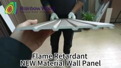 WPC Wood Wall Panel for Home Hotel Decor