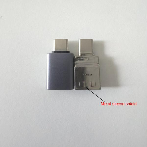 Quality Small 3.1 M To USB A F USB C Adapter OTG Support 5Gbps Speed Metal Body for sale