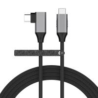 Quality Right Angle USB C Data Charging Cable PD240W USB Type C Cable for sale