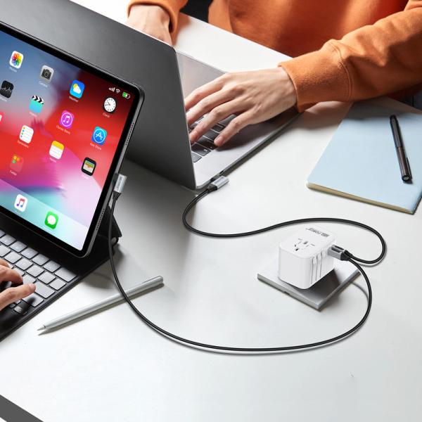 Quality USB C To USB C Laptop Charging Cable With E Mark PD100W Charger for sale