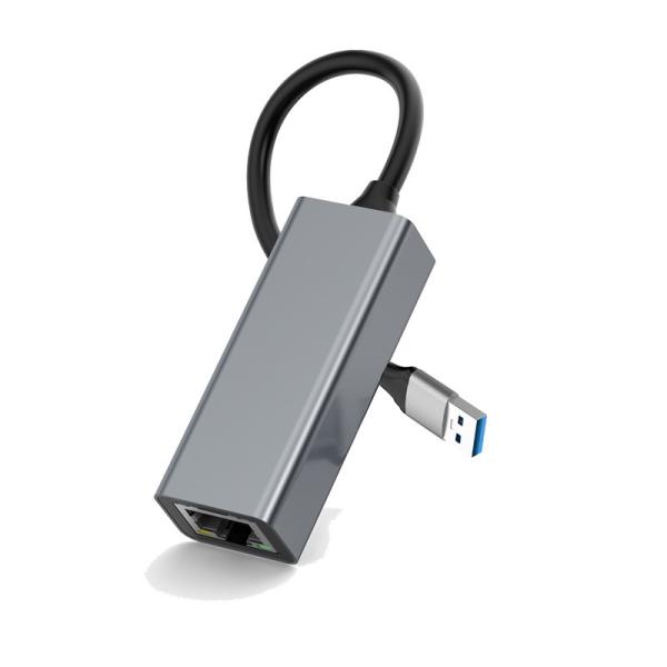 Quality Super Speed USB3.0 To Gigabit Ethernet Adapter Premium Aluminum Shell for sale