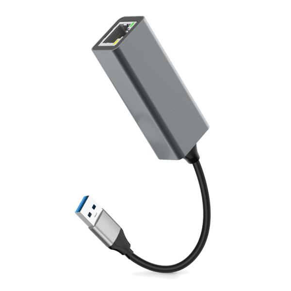 Quality USB 3.2 Gen 1 Type A 2.5 Gigabit Ethernet 10/100/1000/2500 Mbit Adapter for sale