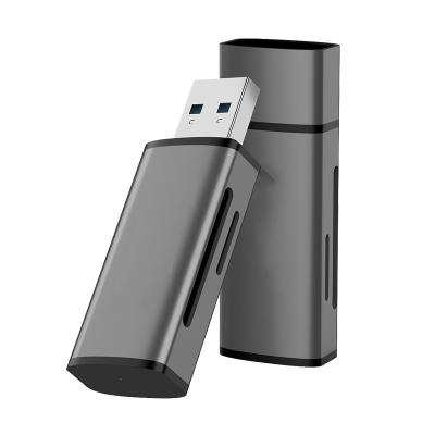 China USB 3.2 Gen 1 Card Reader For SD And MicroSD UHS I Cards Connect Desktops Laptops for sale