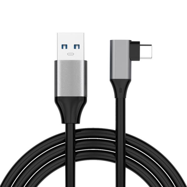 Quality 1M 2M 3M USB3.2 Gen1 Cable 90 Degree USB C Charging Cable To USB A Male To Male 1 Meter for sale