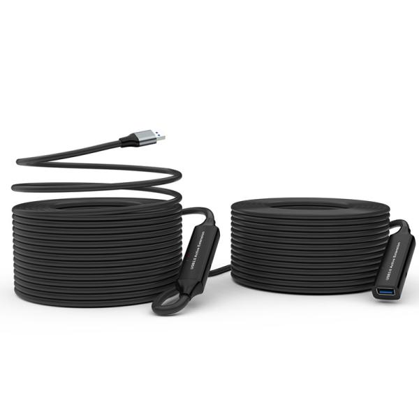 Quality 10 Meters USB 3.0 Active Extension Cable With Two Signal Booster for sale