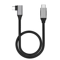 Quality Right Angle Type C USB3.2 Gen2 Cable For IPad Pro IPhone Macbook Air Pro for sale