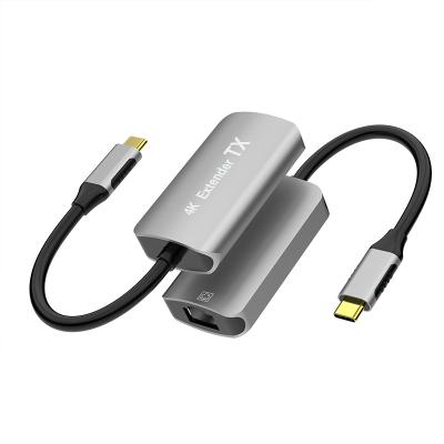 China Wired Video Extender 4K For USB C Video Signal Transmission Up To 60 Meters for sale