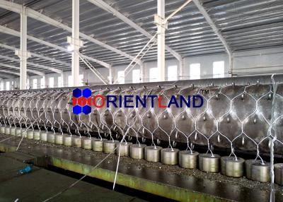中国 Zn+Al コーティング ガビオン バスケットの寸法 3 X 1 X 0.5 M およびメッシュ サイズ 6x8 販売のため